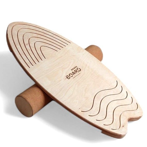 ⭐Серф балансборд для детей и взрослых SwaeyBoard Wave Rifle с насечками ...